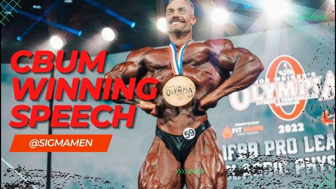Cbum Winning speech l Cbum got Emotional on stage l classic physique ...