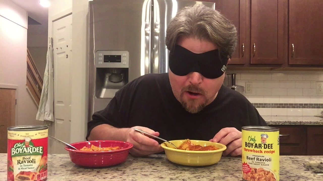 Chef BOYARDEE Ravioli Battle! throwback vs. Modern Blind Taste Test ...