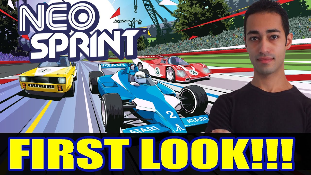 NeoSprint Atari Racing on PS5 - JJ's First Look - YouTube