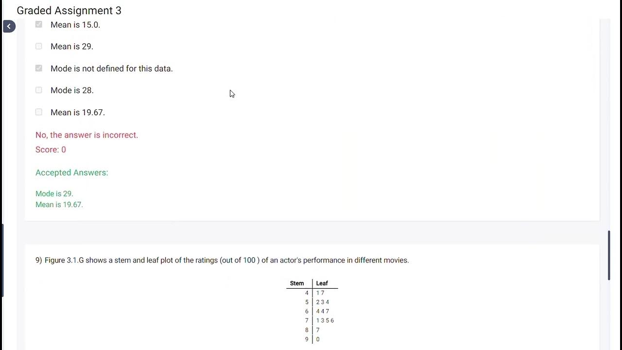 GRADED ASSIGNMENT SOLUTION OF STATISTICS 1 WEEK 3 - YouTube