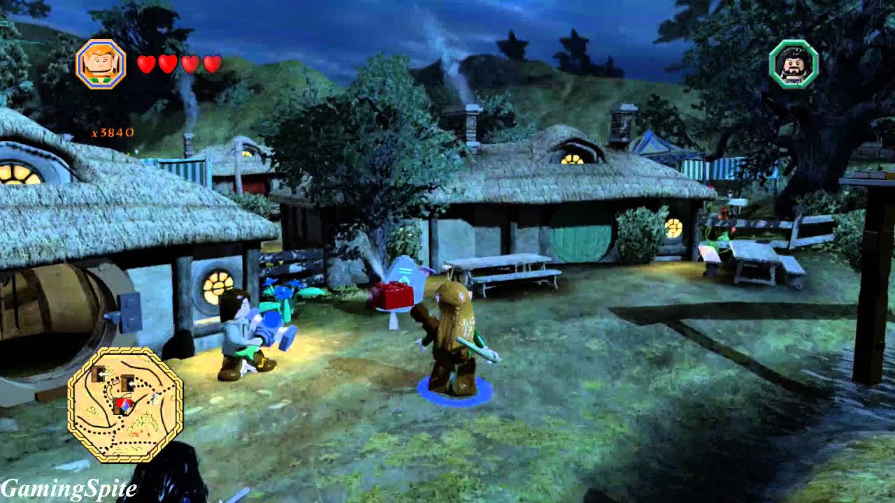 Lego the Hobbit Mouthy Mallet Red Brick Always Loot Sapphires - YouTube