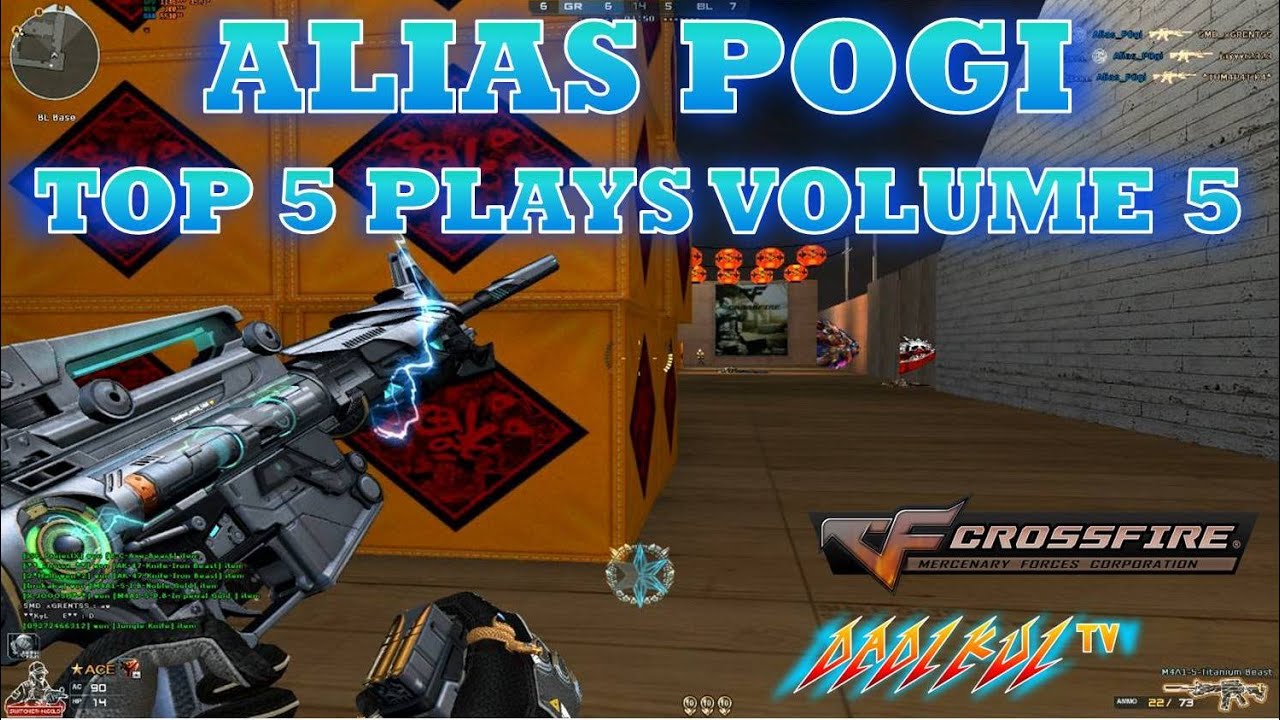 Alias Pogi Top 5 Plays Volume 5! Crossfire Philippines! - YouTube