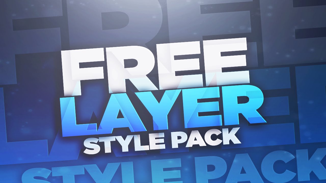 Free Layer Style Pack By JcDesigns - YouTube