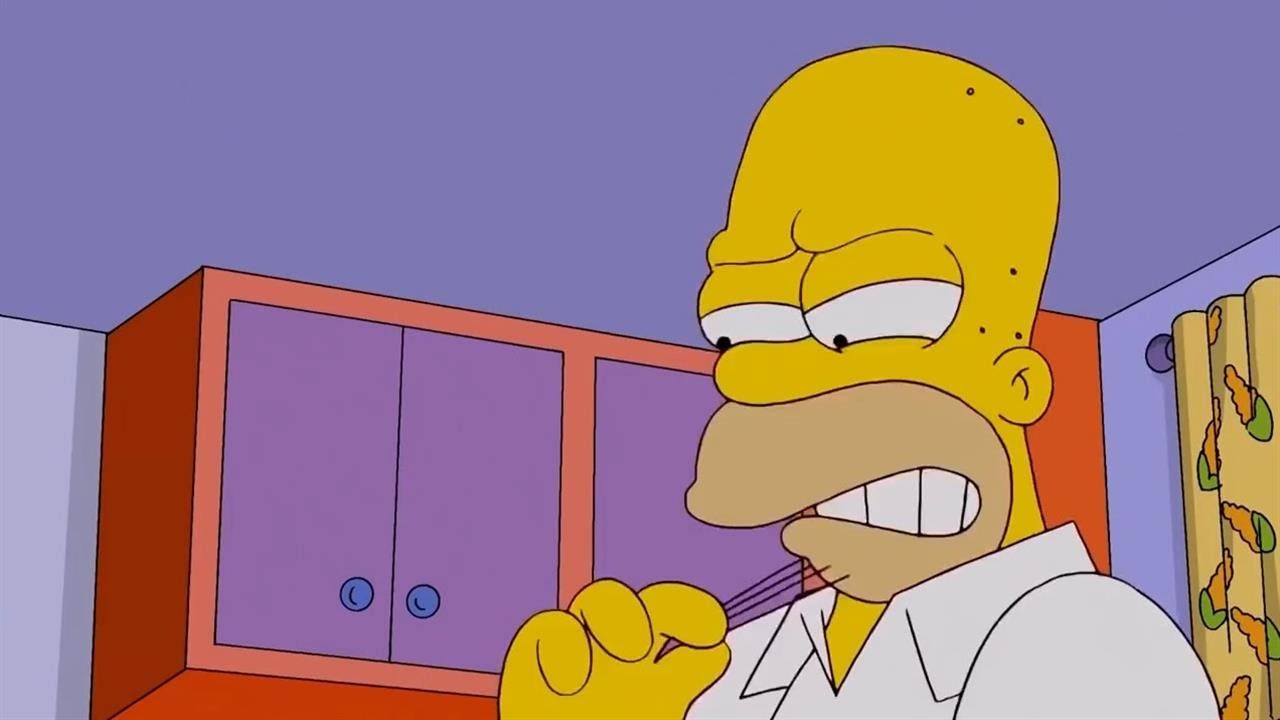 Removing the Mustache with His Hand: The Story of Homer - YouTube