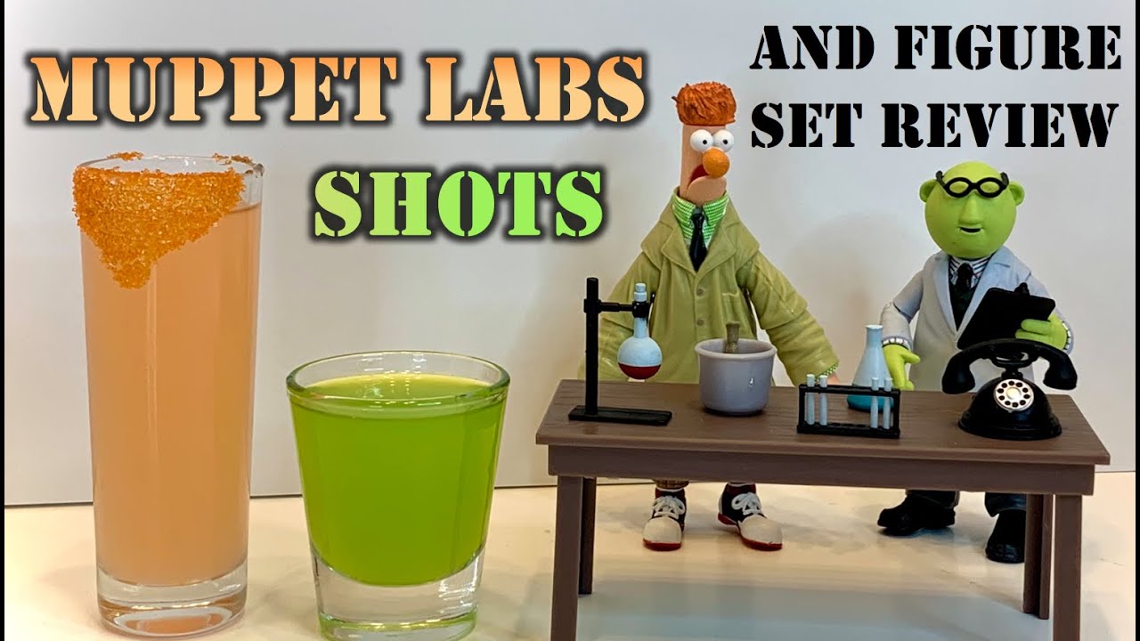Muppet Labs Shots + Bunsen and Beaker Diamond Select Figure Set Review ...