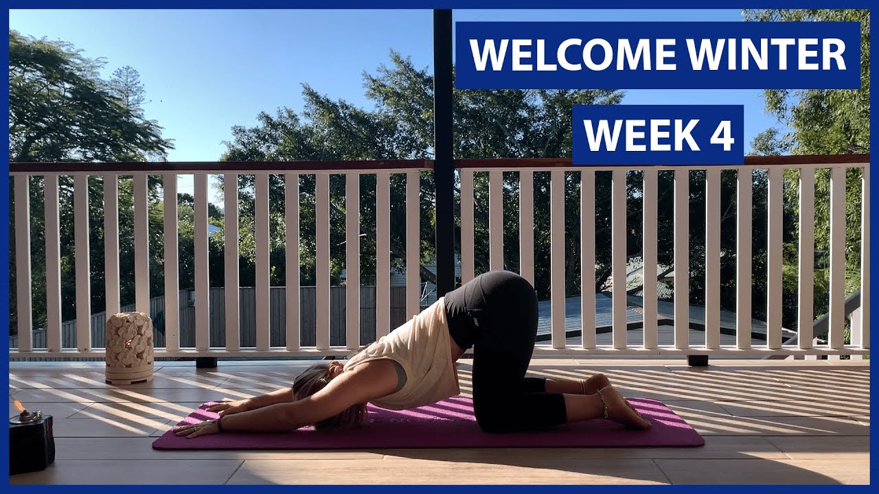 Welcome Winter Week 4 | Winter Solstice Yoga | Slow Yoga Flow | Yin ...