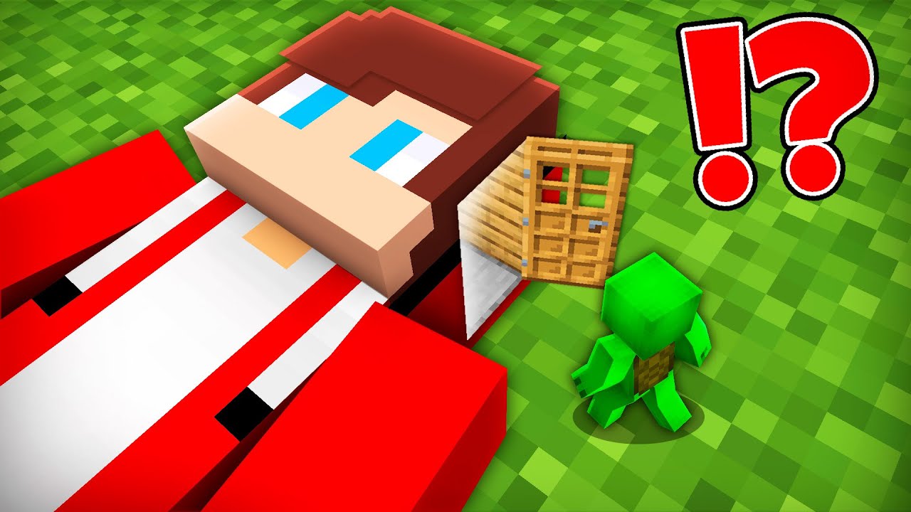 What inside this JJ HEAD in Minecraft Challenge - Maizen - YouTube