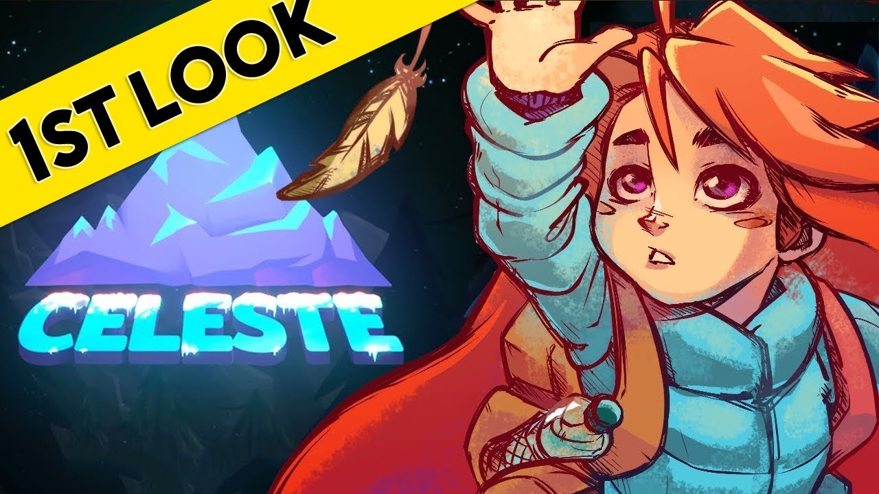 Celeste - First Look At (Very Hard Platformer Gameplay) - YouTube