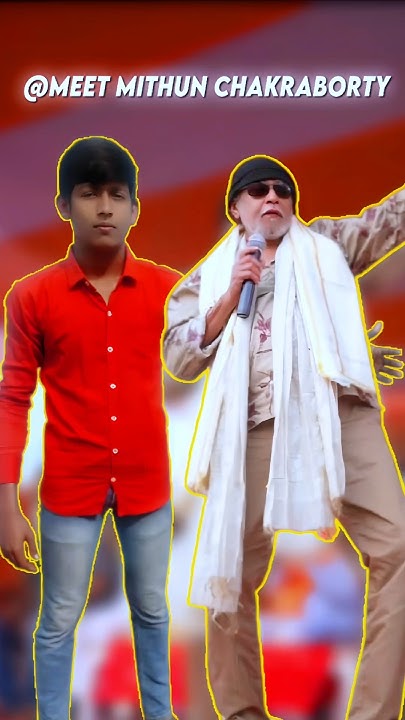 I Meet Mithun Chakraborty 🤩🥵| #shorts #minivlog #mithunchakraborty - YouTube