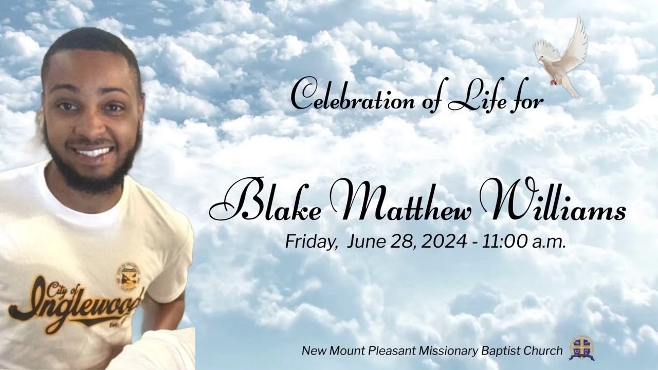 Blake Williams Celebration of Life - YouTube