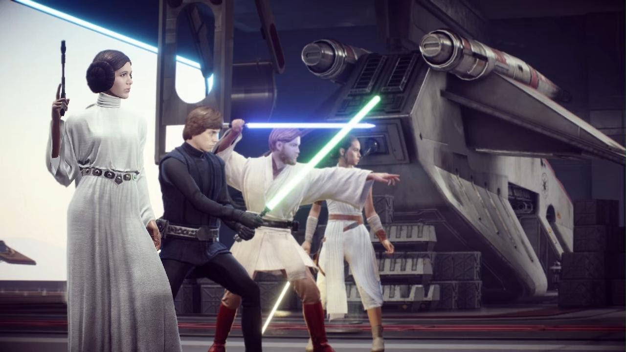 Star Wars Battlefront II | Leia Organa Heroes Vs Villains Gameplay ...