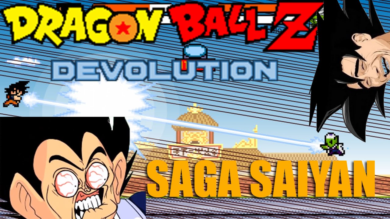 JUGANDO LA SAGA SAIYAN | Dragon Ball Z Devolution #1 - Demon Vulcan - YouTube