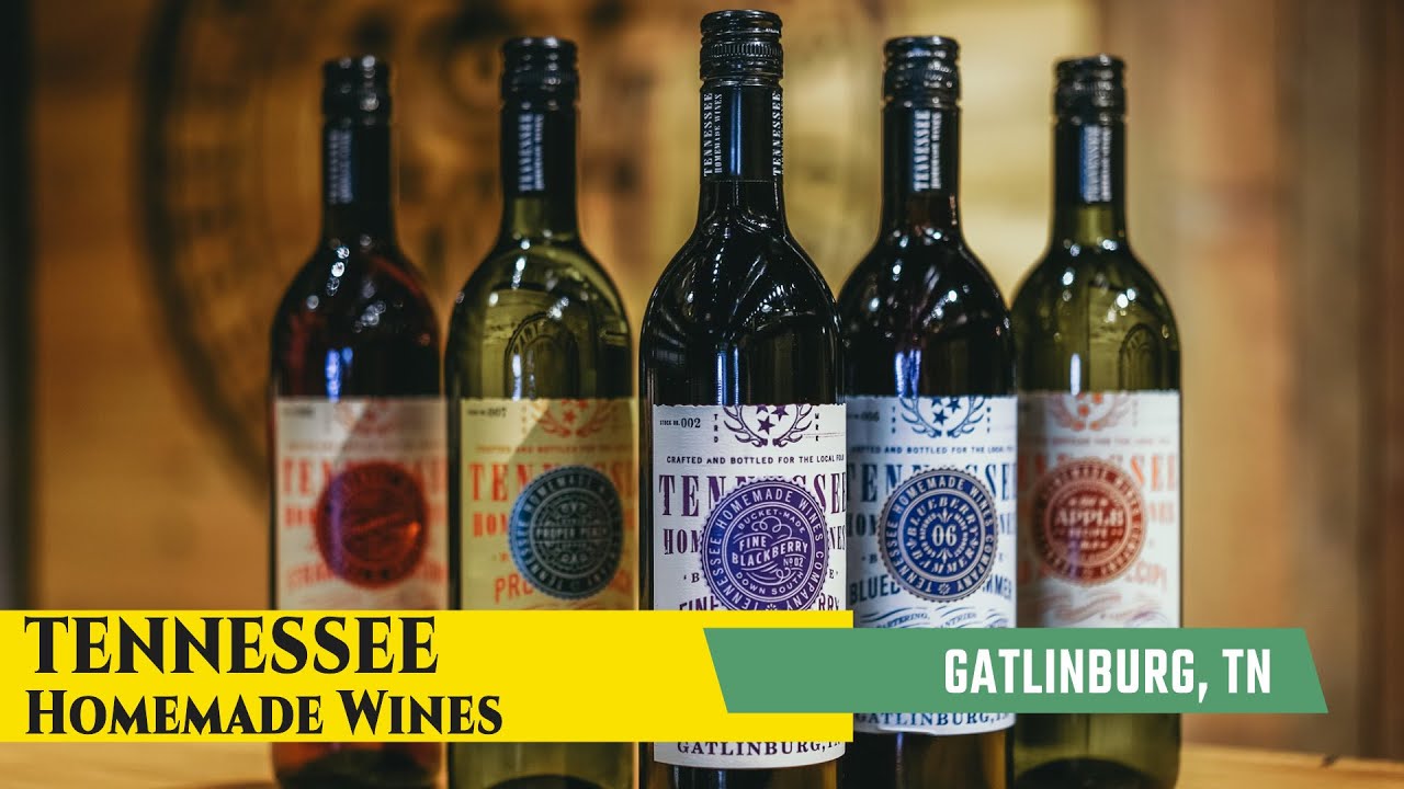 Sampling Wine in Gatlinburg - Tennessee Homemade Wines - YouTube