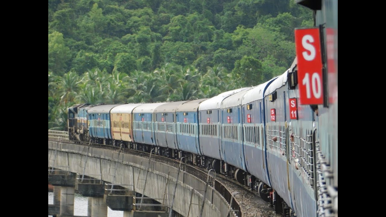 Mumbai To Mangalore : Full Journey : 12619 LTT - MAQ Matsyagandha ...