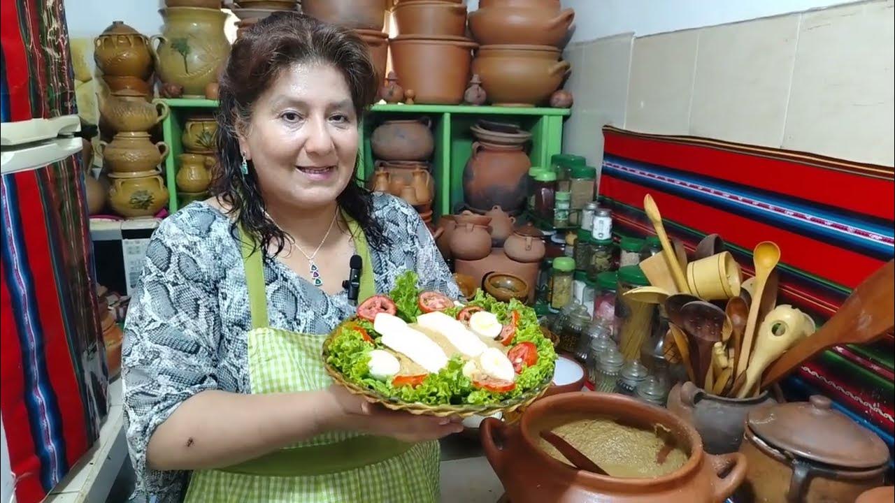 Riquísima SALSA DE MANI con papas queso y huevo - YouTube