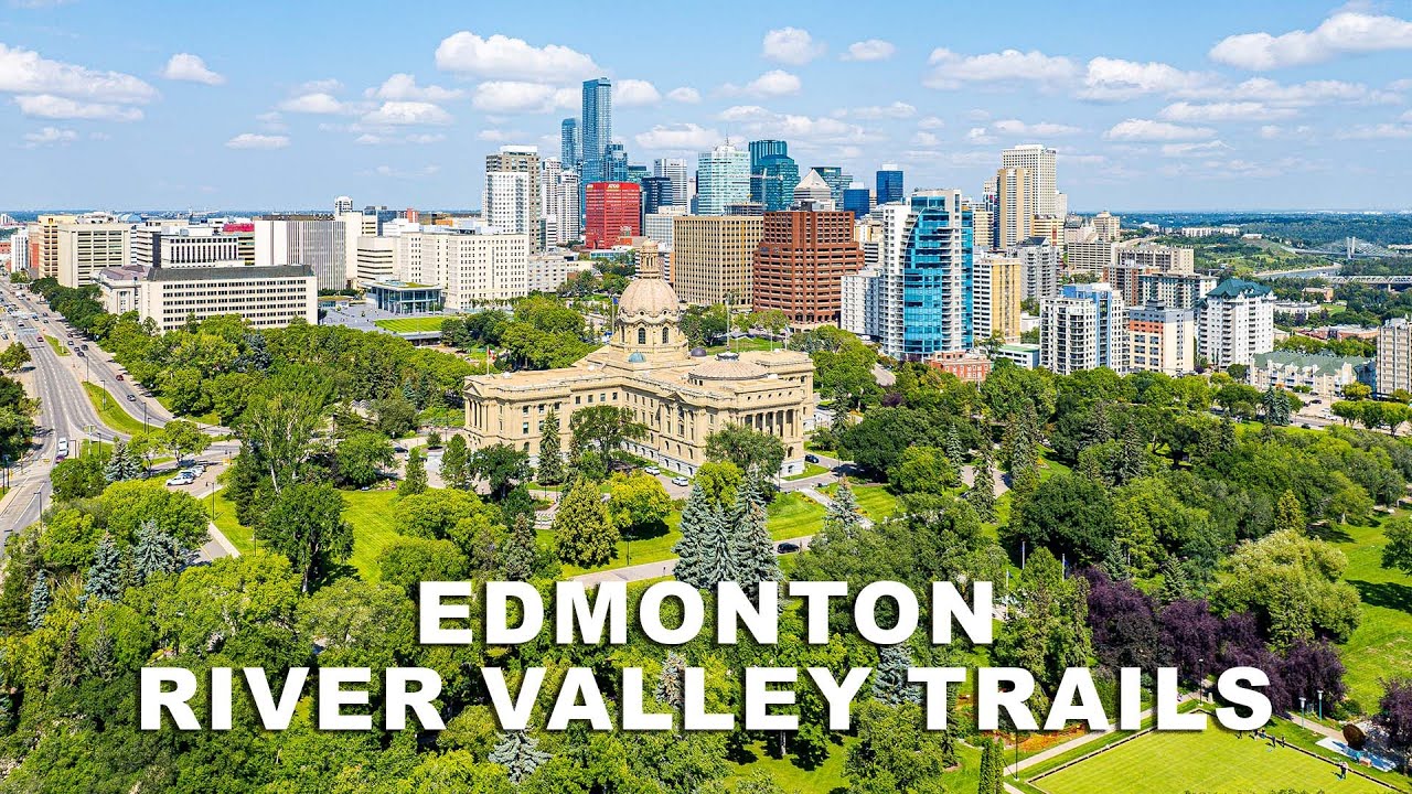 Edmonton River Valley Trail System | Alberta | Canada - YouTube