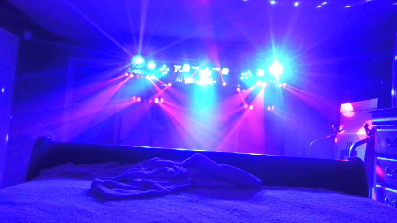 Led light show for cover band - YouTube