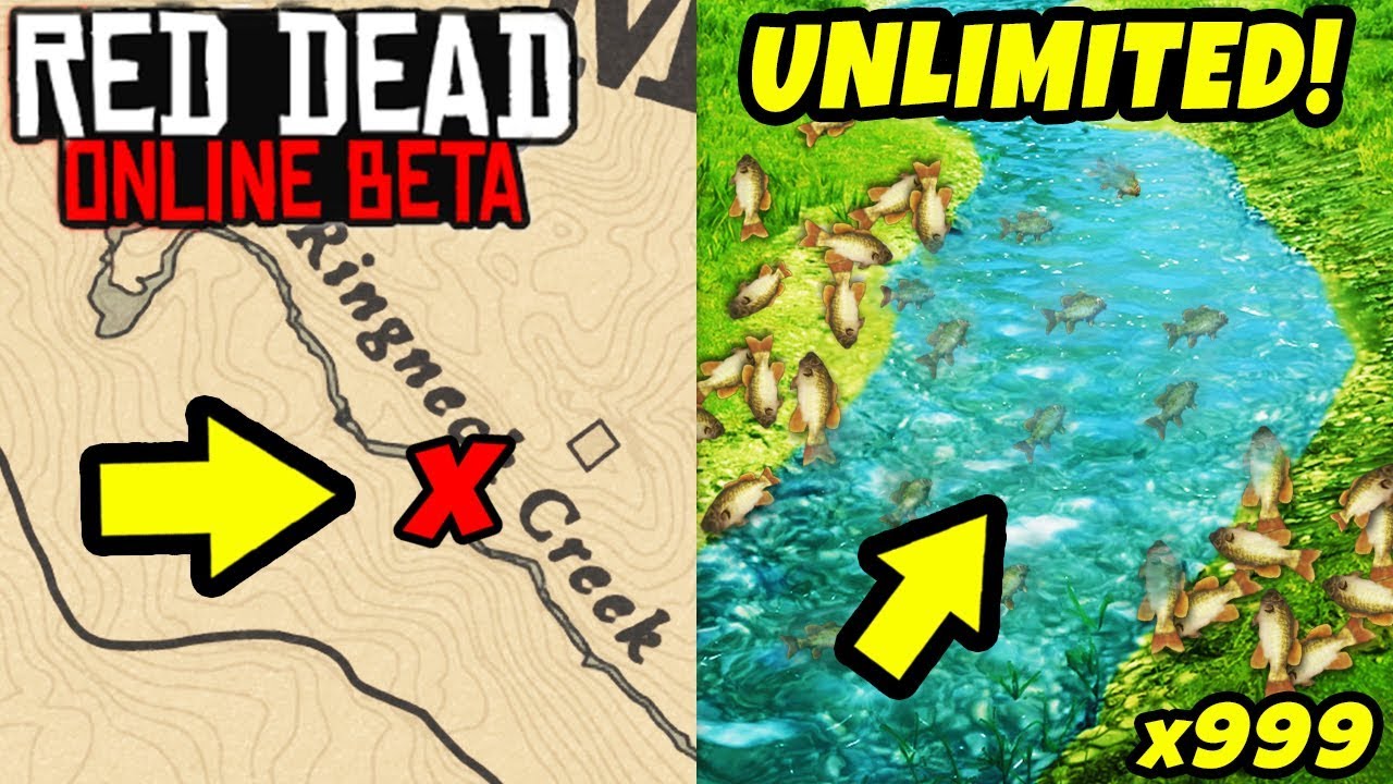 *NEW* UNLIMITED FISH SPAWN GLITCH in Red Dead Online! Fast MONEY ...