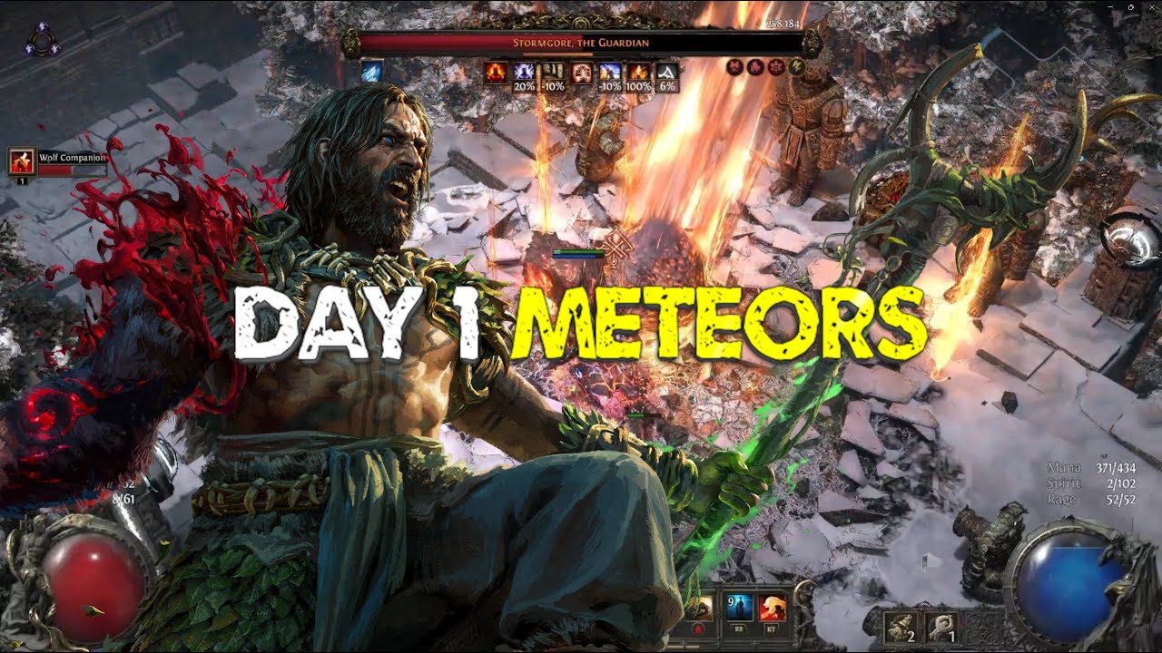 Meteor Bear Walking Calamity Day 1 Feels Awesome - YouTube