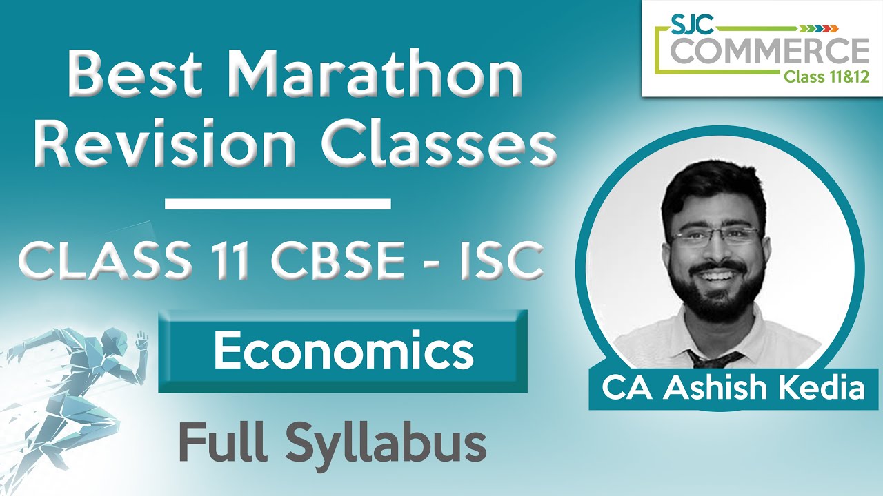 Economics Marathon Revision | Full Syllabus Coverage | Class 11 CBSE ...