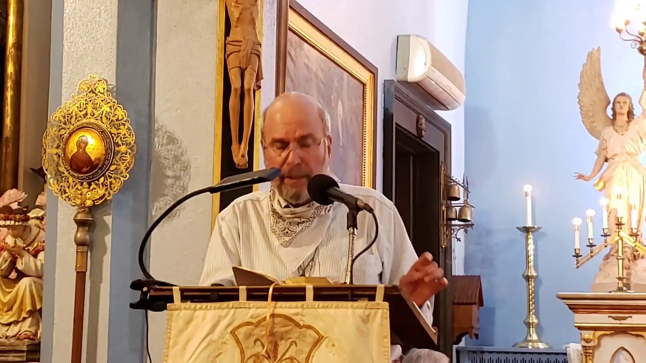 Our Lady of Czestochowa Closing of Forty Hours and talk with Mr. Roy ...