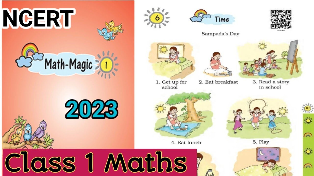 NCERT | Time |Class 1 Maths ( chapter 6) #mathsmagic #class1maths - YouTube