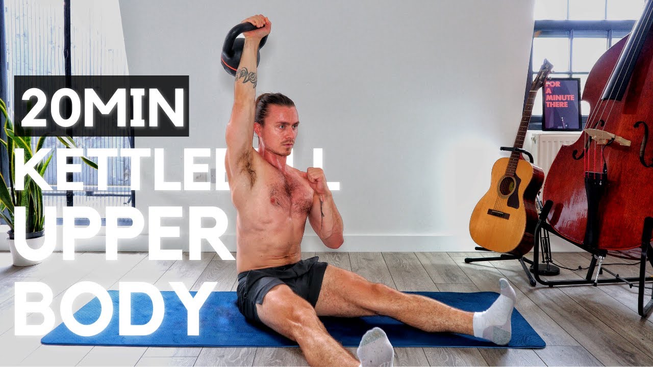 20 MINUTE KETTLEBELL INTENSE UPPER BODY WORKOUT | BUILD MUSCLE - YouTube