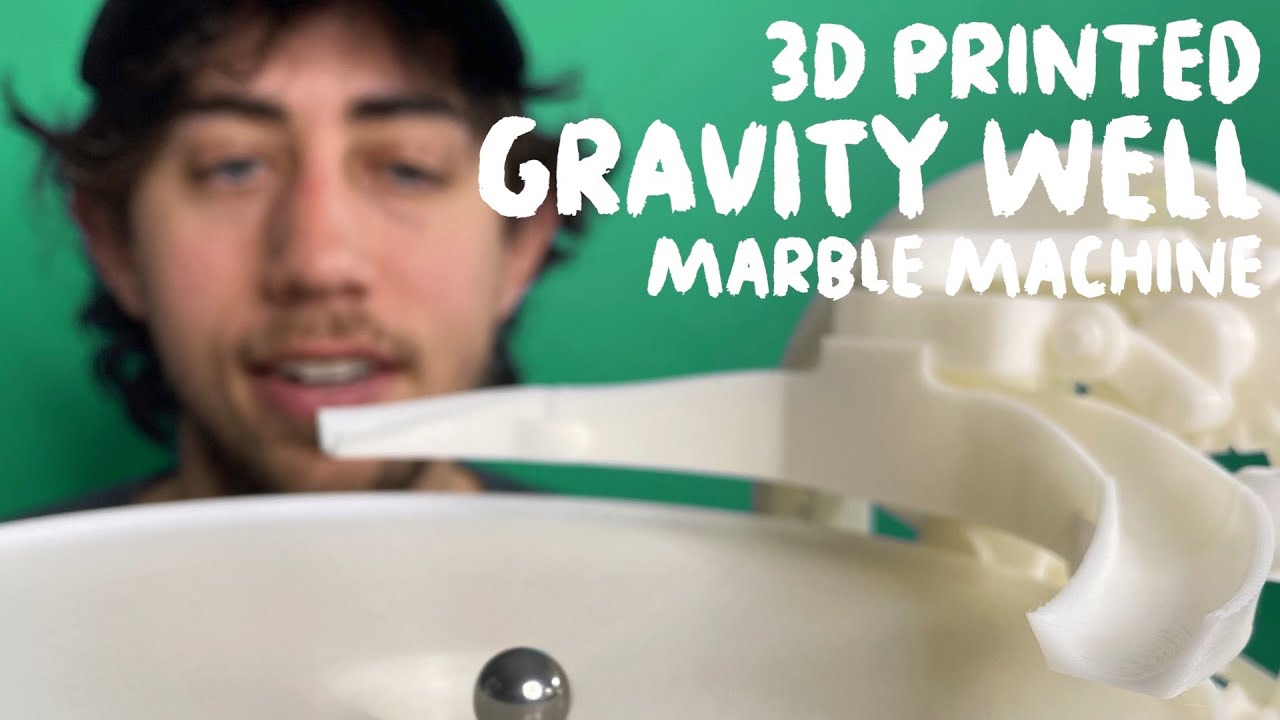 The Gravity Well - Fully 3D Printed Mechanical Sculpture - YouTube