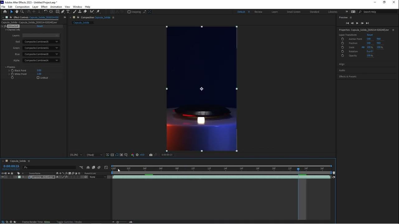 .EXR Blender to AE - YouTube