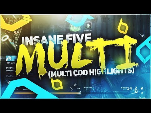 INSANE 5 MULTI! (Multi Cod Highlights) - YouTube