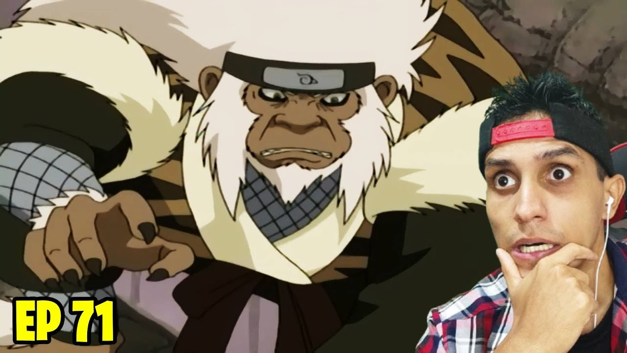 MACACO FORTE É ESSE? AMASSOU 2 CARAS! NARUTO EP 71 REACTION - YouTube