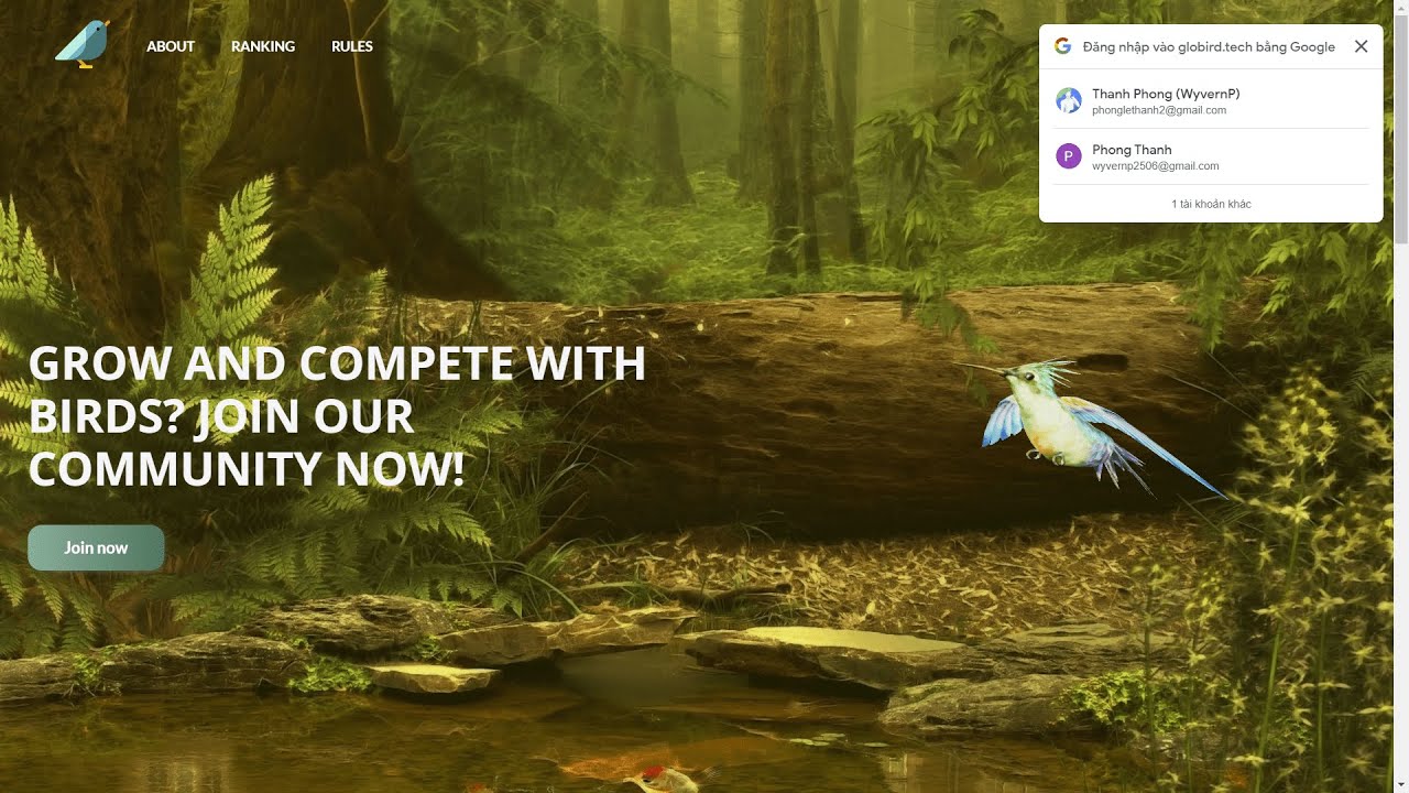 [Hai Ba Con Ga][Globird] Demo App 1 - YouTube