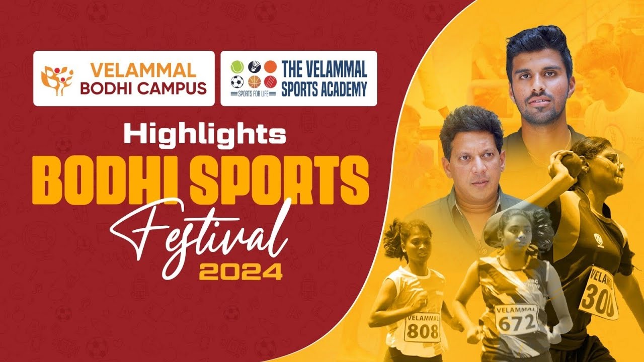 Highlights | Velammal Bodhi Sports Festival 2024 | Velammal Bodhi ...