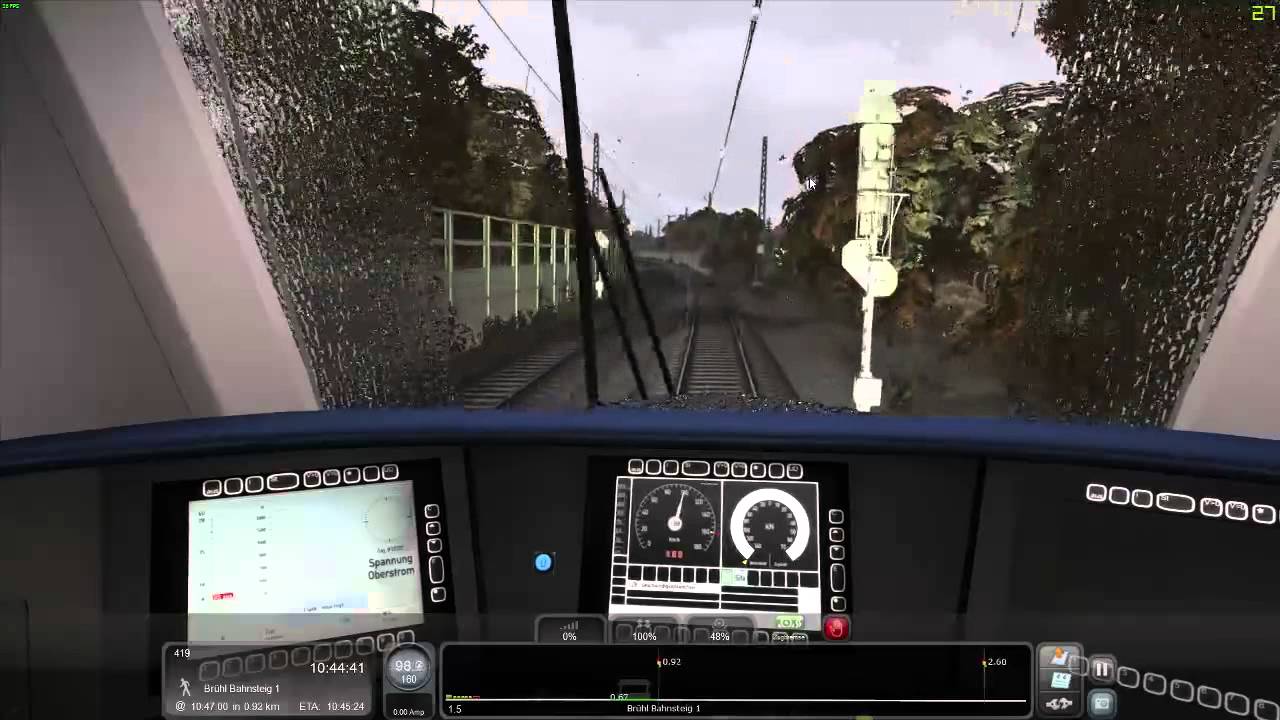 Train Simulator 15 - Stürmische Fahrt nach Bonn - Köln - Koblenz - DB ...