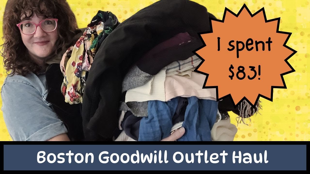 Goodwill Outlet in Boston Thrift Haul. Plus update on Plato's Closet ...