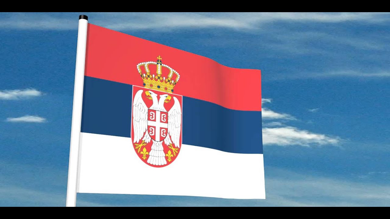 serbia flag animation - YouTube