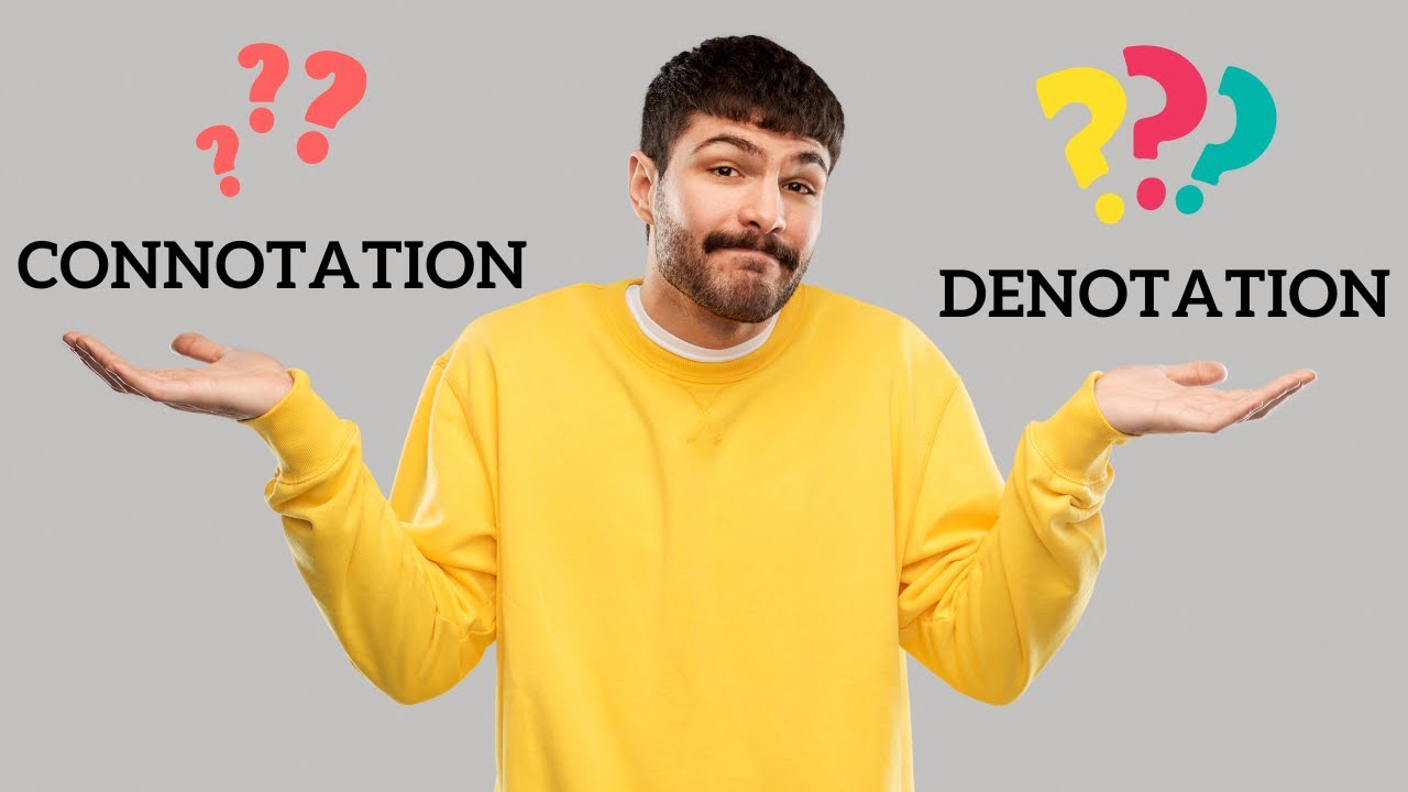 English Lesson: Denotations and Connotations (Worksheet Included) - YouTube