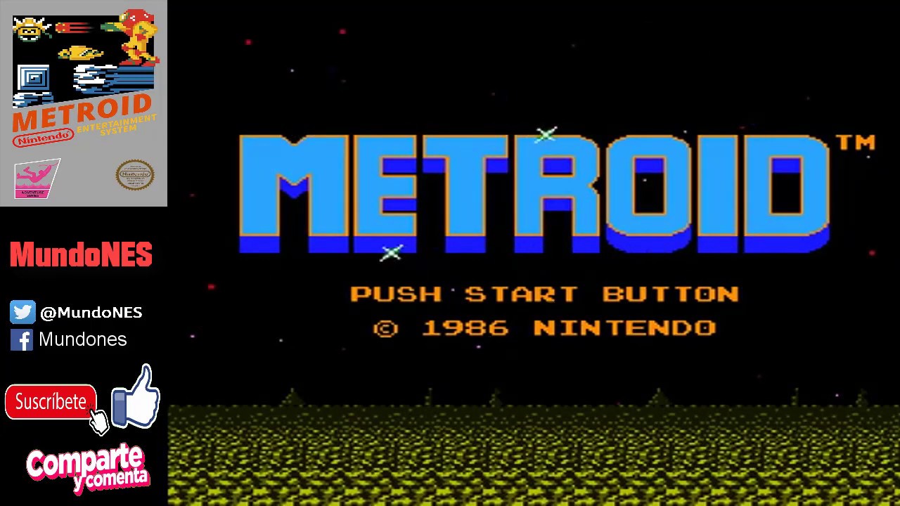 Metroid - Nintendo NES (1986) parte 1 - YouTube