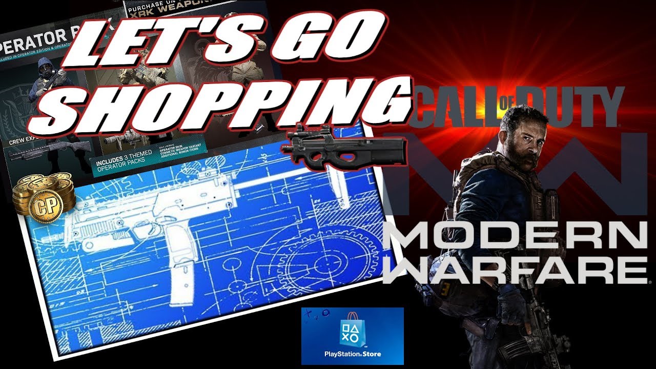 Modern Warfare Checking out what's in the COD Store - YouTube