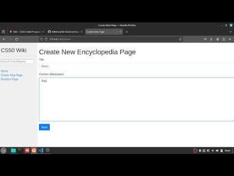 Project_1 , CS50’s Web Programming with Python and JavaScript - YouTube
