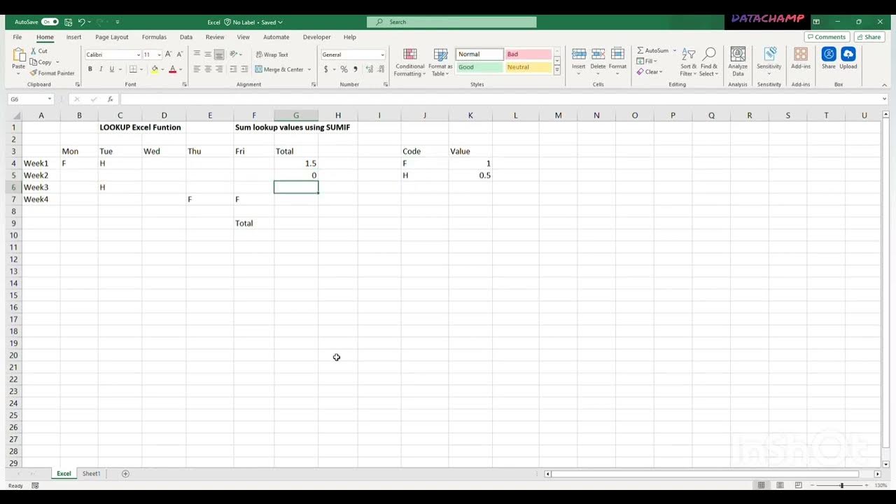 How to calculate Sum using SUMIF Excel function - YouTube