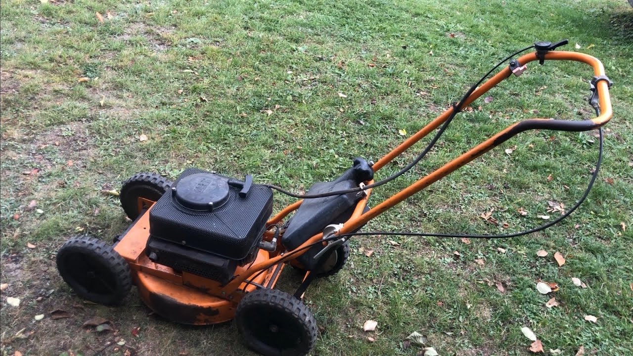 AS 45 Rasenmäher Reparaturen und Testlauf - YouTube