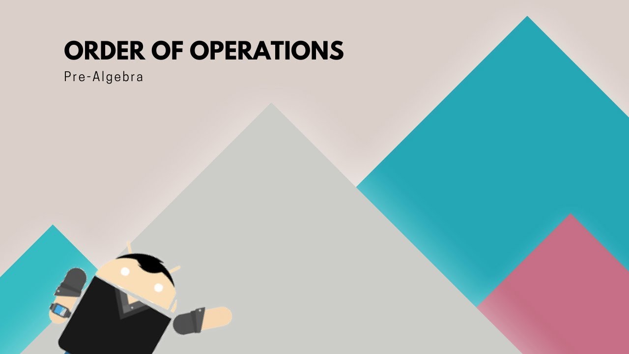 Pre-Algebra: Order of Operations - YouTube