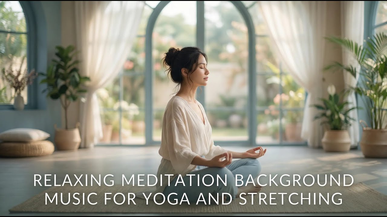 Relaxing Background Music for Yoga and Deep Stretching - YouTube
