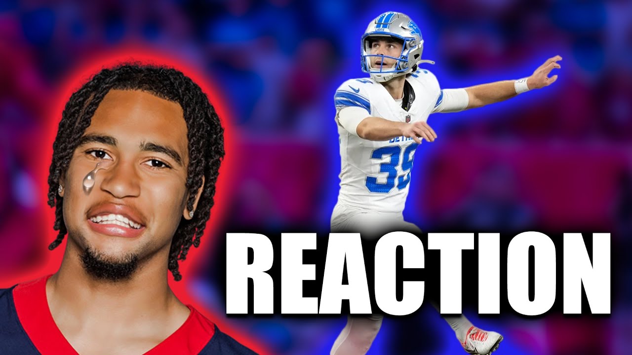 JAKE BATES MVP - Lions vs. Texans Thoughts and Reaction - YouTube
