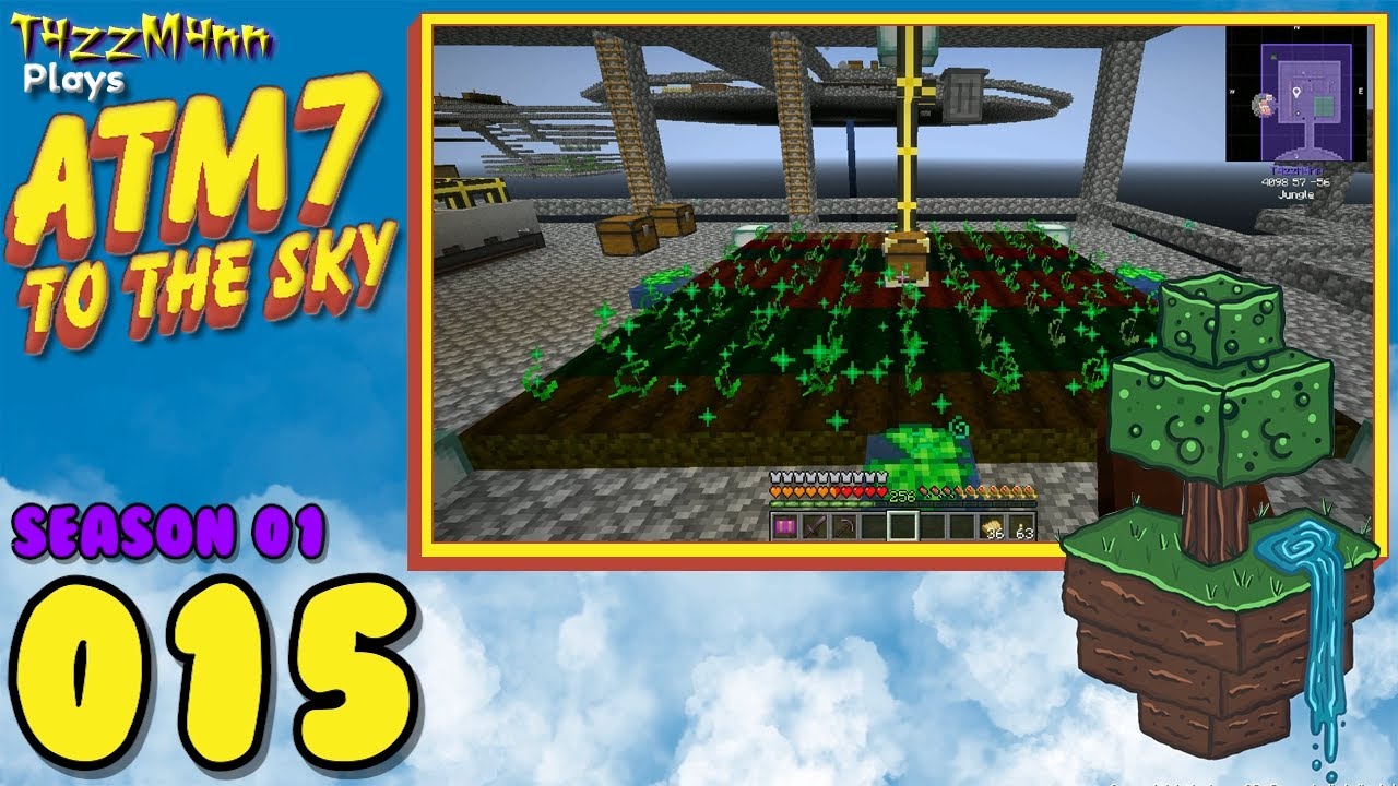 T4zzM4nn's to the Sky E015 - Automated Essence Farm - Modded Minecraft ...
