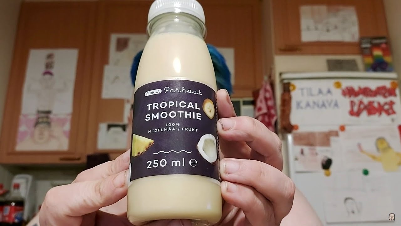 Juomatesti: Pirkka Parhaat Tropical Smoothie - YouTube