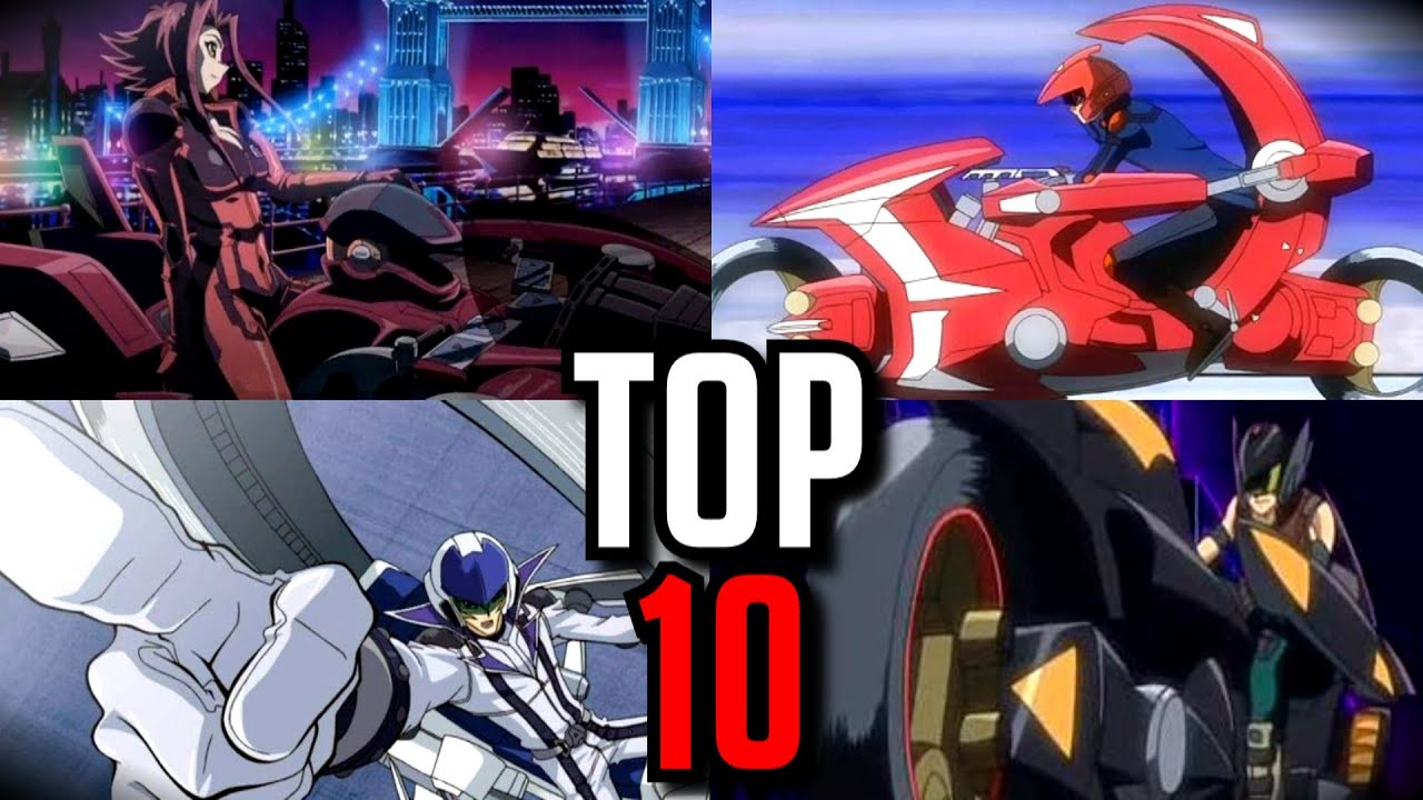 TOP 10: Yu-Gi-Oh! Duel Runners (Card Games On Motorcycles) - YouTube