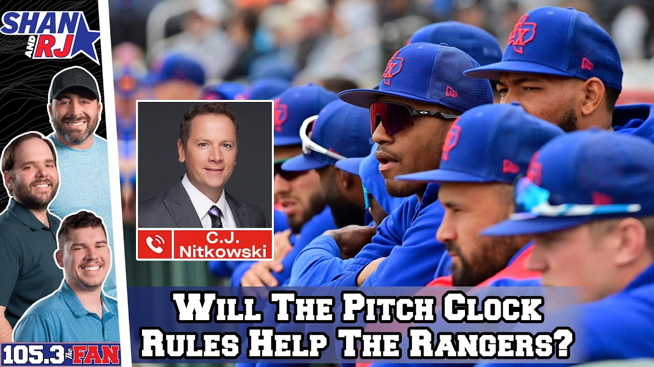 CJ Nitkowski On Rangers Pitching Rotation, Pitch Clock Changes, And ...