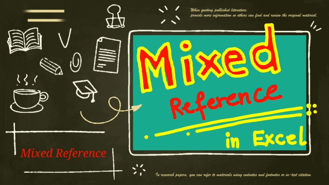 Mixed Reference, explained with a important Que - YouTube